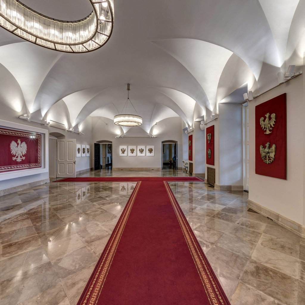 Panoramy sferyczne - Pałac Prezydencki